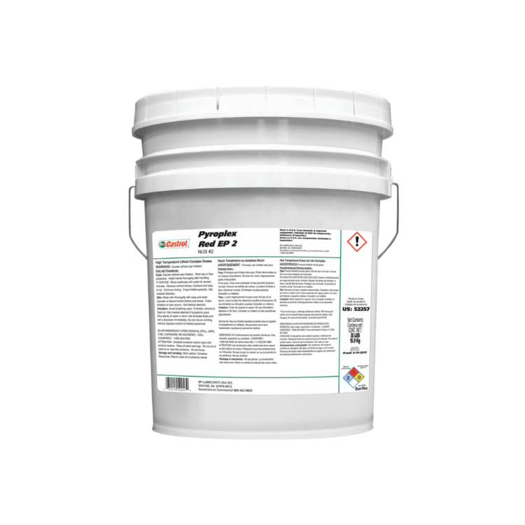 Pyroplex Red Ep 2 | 35-Lb Pail | Castrol - FT Farfan Limited